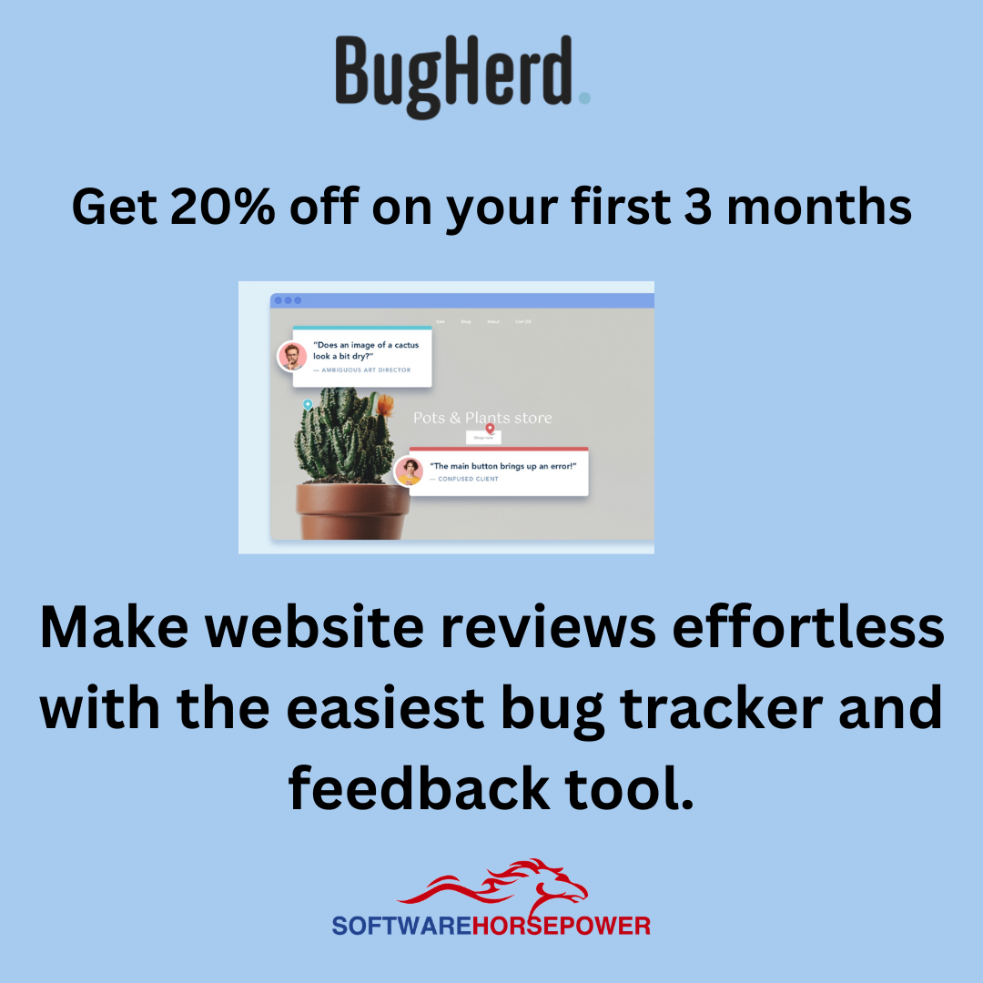 Bugherd: - Bug Tracking tool and Visual feedback software - Software Distribution Platform